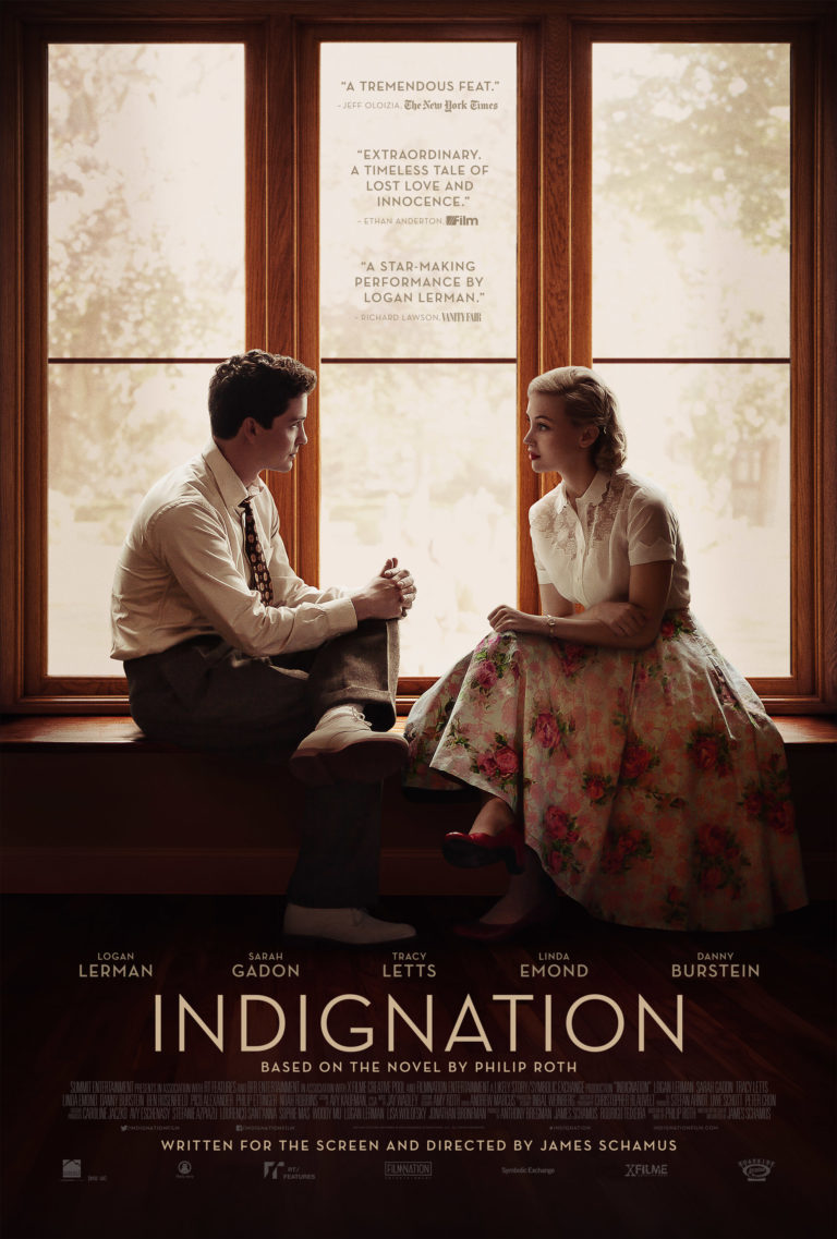 Philip Roth’s Indignation, now on the Big Screen #Indignation